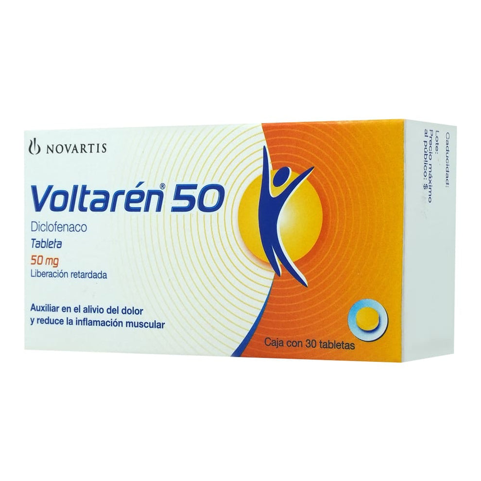 Voltarén 50 50 Mg 30 Grageas – Farmacia Coyoacán