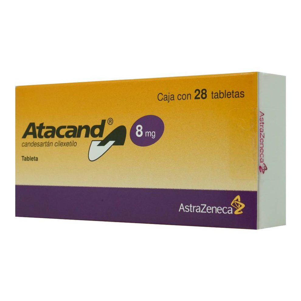 Atacand 8 Mg 28 Tabletas – Farmacia Coyoacán