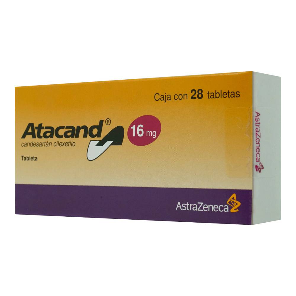 Atacand 16 Mg 28 Tabletas – Farmacia Coyoacán