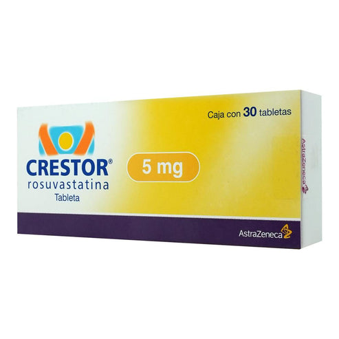Crestor 5 Mg 30 Tabletas – Farmacia Coyoacán