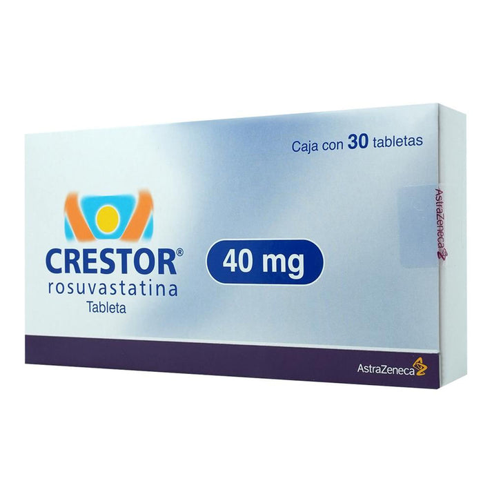 Crestor 40 Mg 30 Tabletas – Farmacia Coyoacán