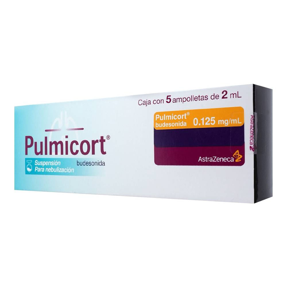 Pulmicort .125 Mg/Ml 5 Ampolletas 2 Ml – Farmacia Coyoacán