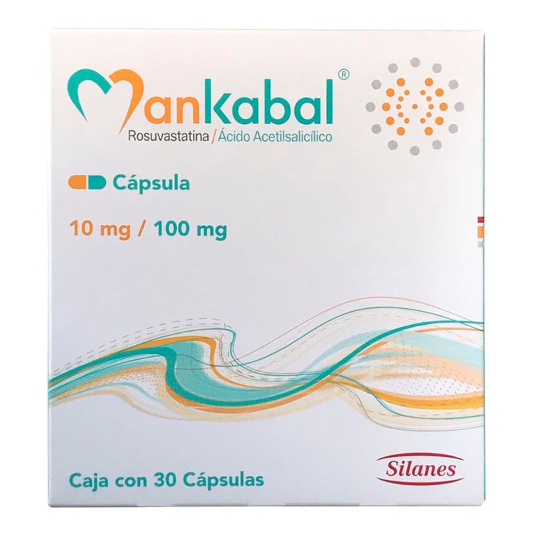 Mankabal Silanes Rosuvastatina/Ácido Acetilsalicílico 10/100 mg Caja C ...
