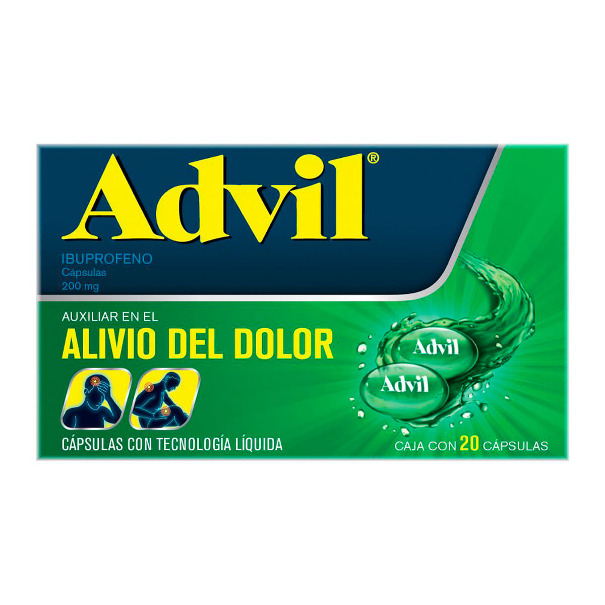 Advil Fast Gel 200 Mg 20 Cápsulas – Farmacia Coyoacán