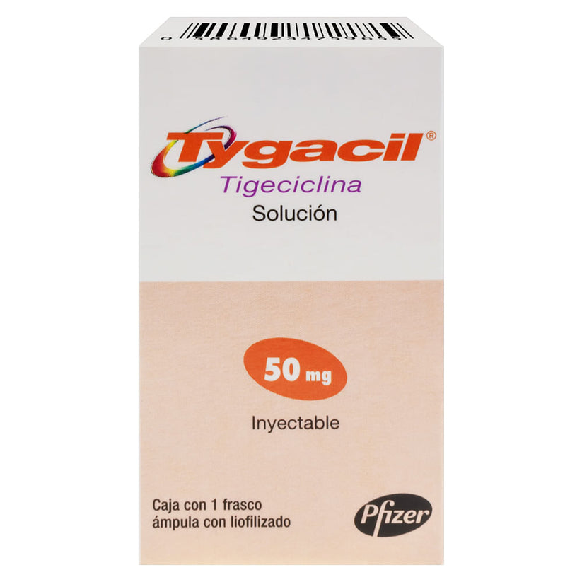 Tygacil I.V. 50 Mg Frasco Ámpula – Farmacia Coyoacán