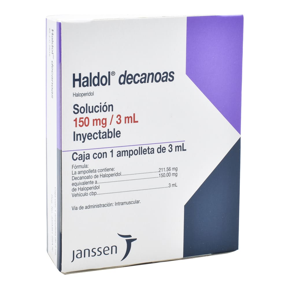 Haldol Decanoas 150 Mg Ampolleta 3 Ml – Farmacia Coyoacán