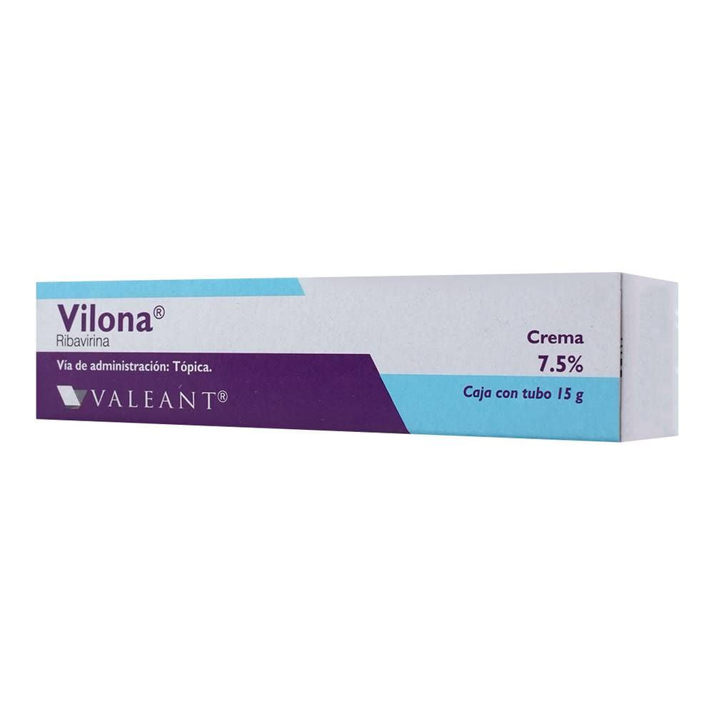 Vilona 7.5% Tubo 15 G Crema – Farmacia Coyoacán