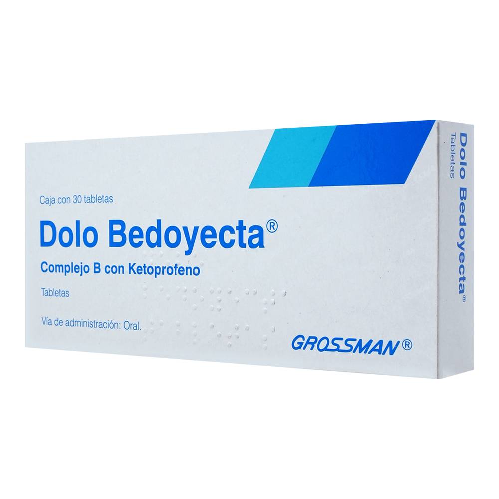 Dolo Bedoyecta 30 Tabletas – Farmacia Coyoacán