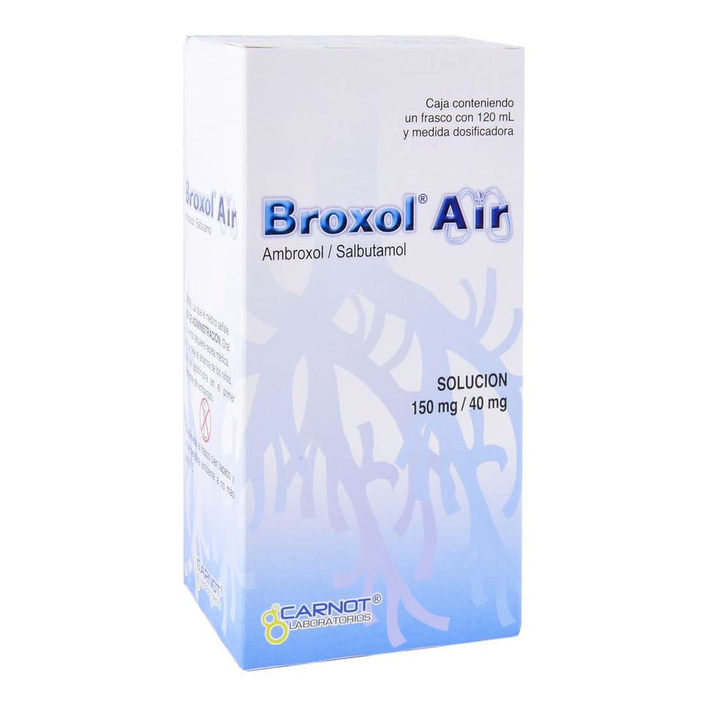Broxol Air 150/40 Mg Solución Frasco 120 Ml – Farmacia Coyoacán