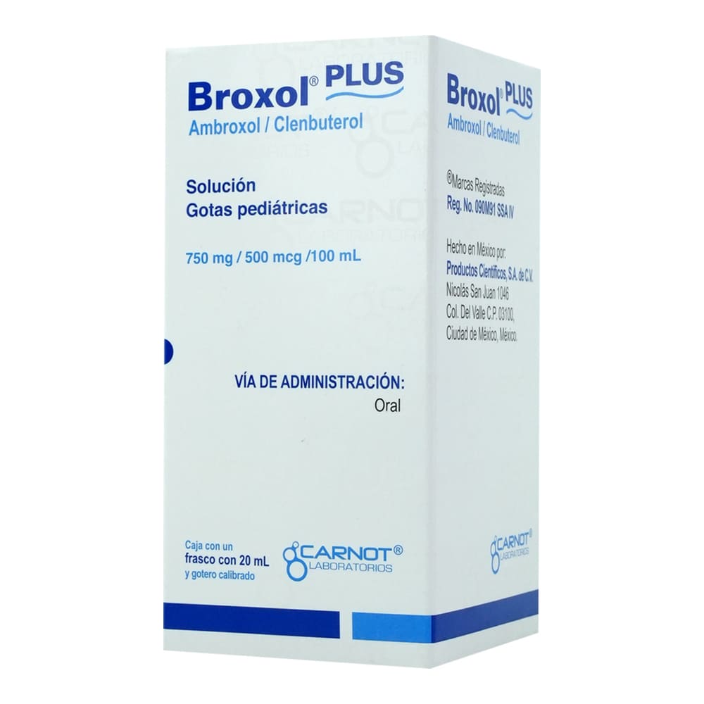 Broxol Plus Pediátrico Gotas 20 Ml – Farmacia Coyoacán