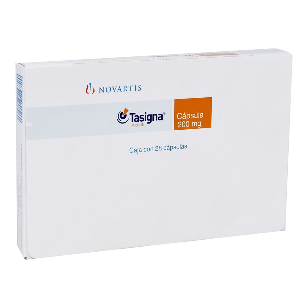 Tasigna 200 Mg 28 Cápsulas – Farmacia Coyoacán