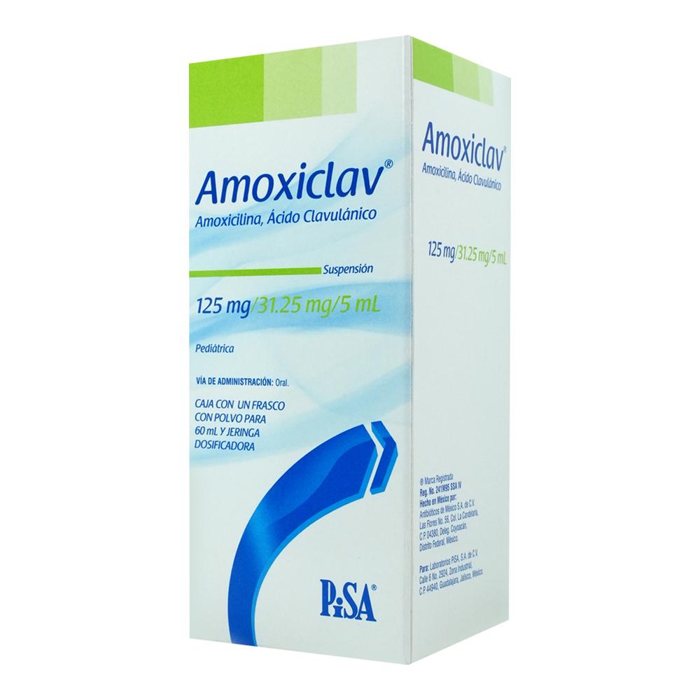Amoxiclav 125 Mg Pediátrico Suspensión 60 Ml – Farmacia Coyoacán