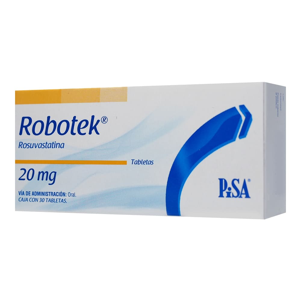Robotek 20 Mg 30 Tabletas – Farmacia Coyoacán