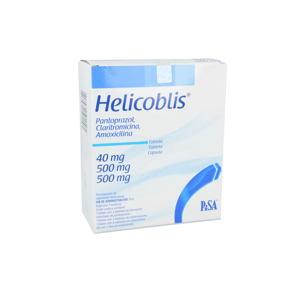 Icoblis 40 / 500 / 500 Mg Tratamiento 7 Días – Farmacia Coyoacán