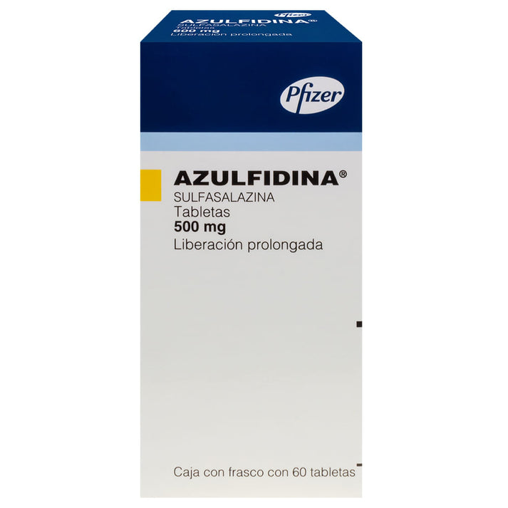 Azulfidina 500 Mg 60 Tabletas – Farmacia Coyoacán