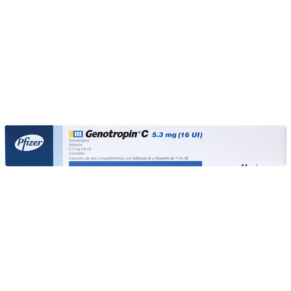 Genotropin C Solución Inyectable 5.3 Mg 16 UI – Farmacia Coyoacán