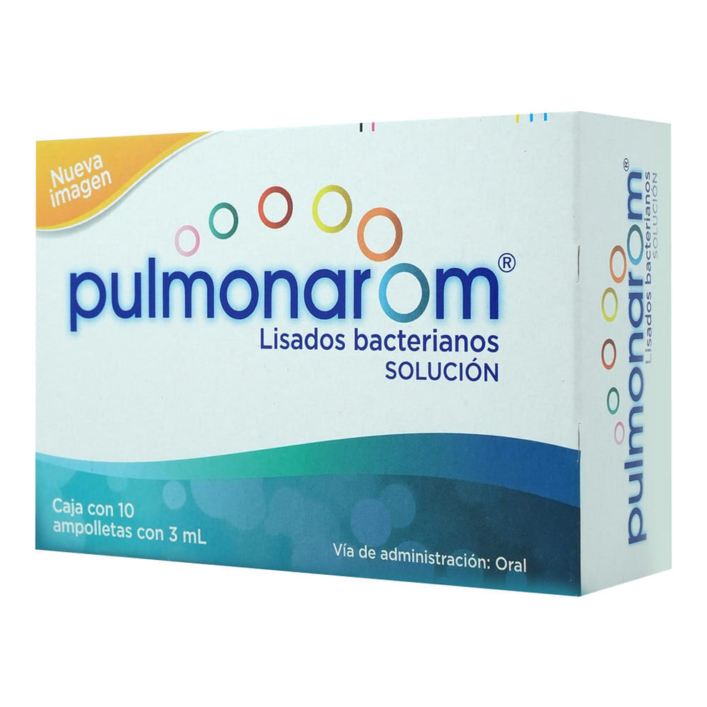 Pulmonarom Lisados Bacterianos 10 Ampolletas Con 3Ml – Farmacia Coyoacán