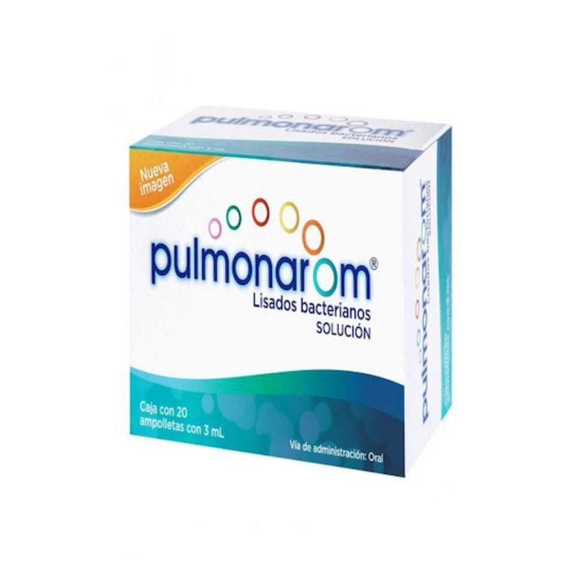 Pulmonarom Lisados Bacterianos 20 Ampolletas Con 3Ml – Farmacia Coyoacán