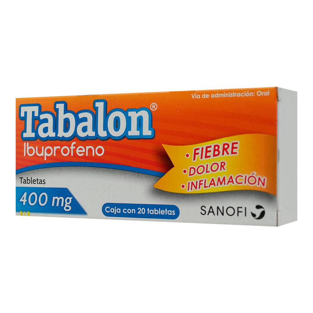 Tabalon 400 Mg 20 Tabletas – Farmacia Coyoacán