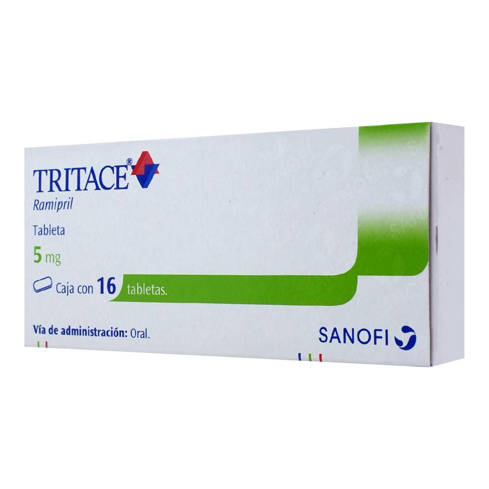 Tritace 5 Mg 16 Tabletas – Farmacia Coyoacán