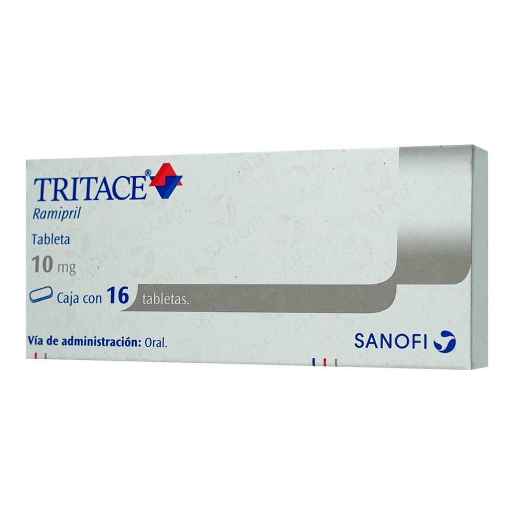 Tritace 10 Mg 16 Tabletas – Farmacia Coyoacán