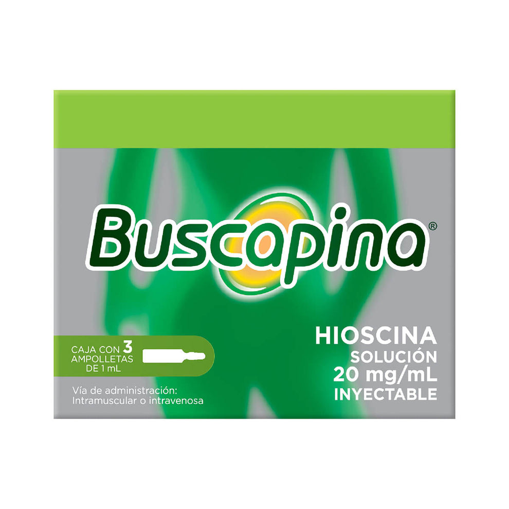 Buscapina 20 Mg Solución Inyectable 3 Ampolletas 1 Ml – Farmacia Coyoacán