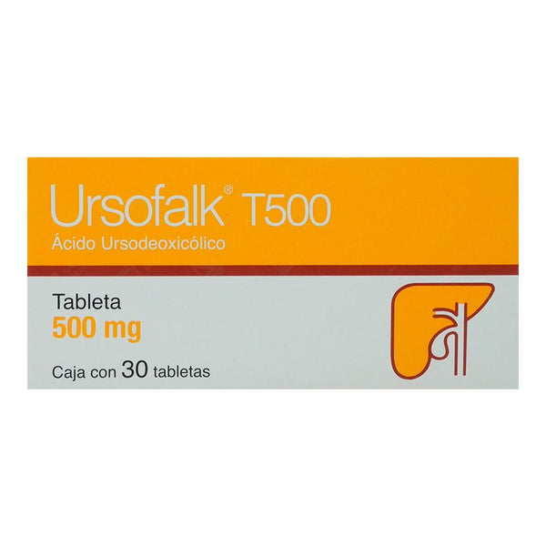 Ursofalk T500 500 Mg 30 Tabletas – Farmacia Coyoacán