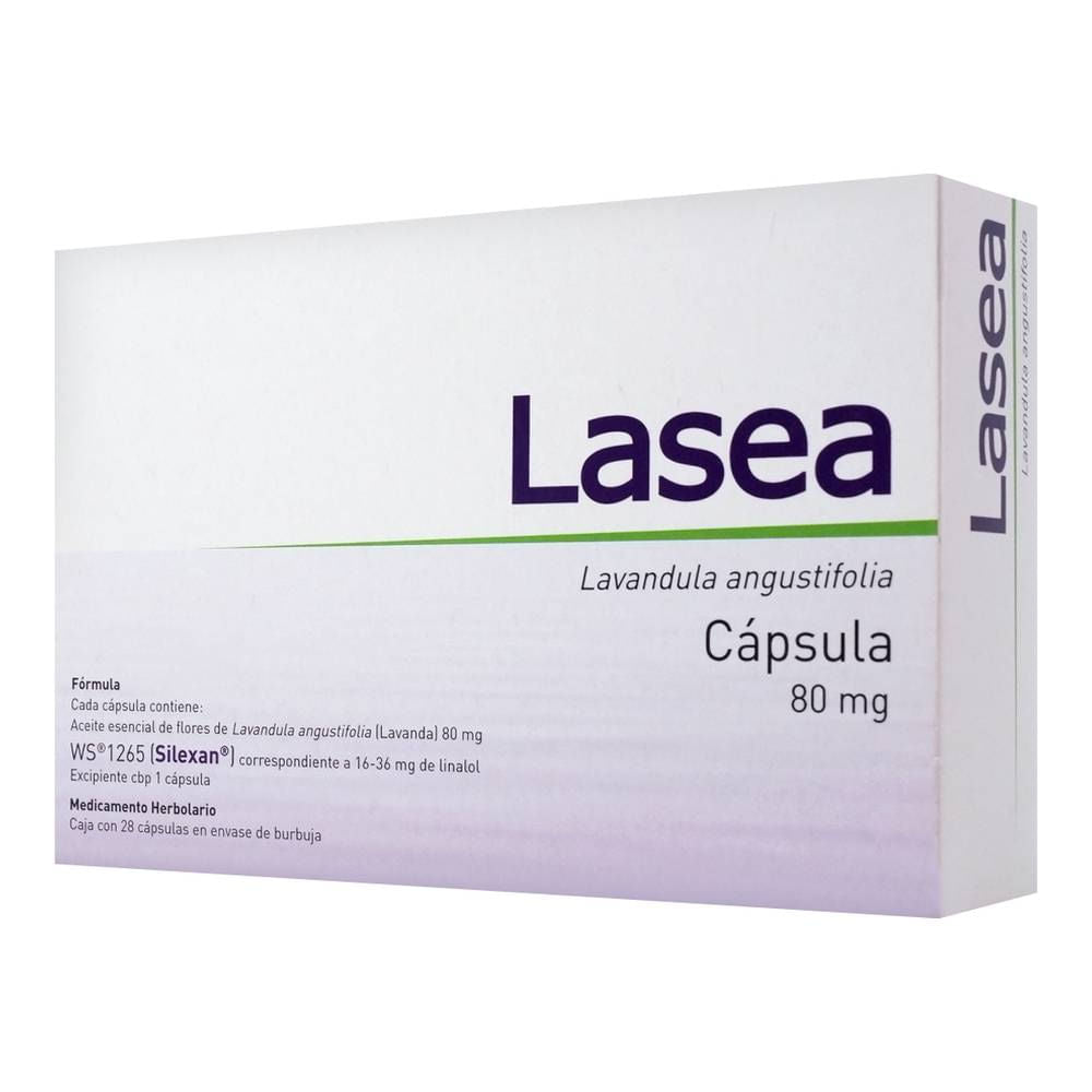 Lasea 80 Mg 28 Cápsulas – Farmacia Coyoacán