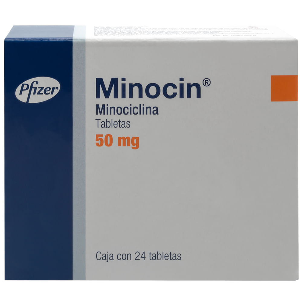 Minocin 50 Mg Blister 24 Tabletas – Farmacia Coyoacán