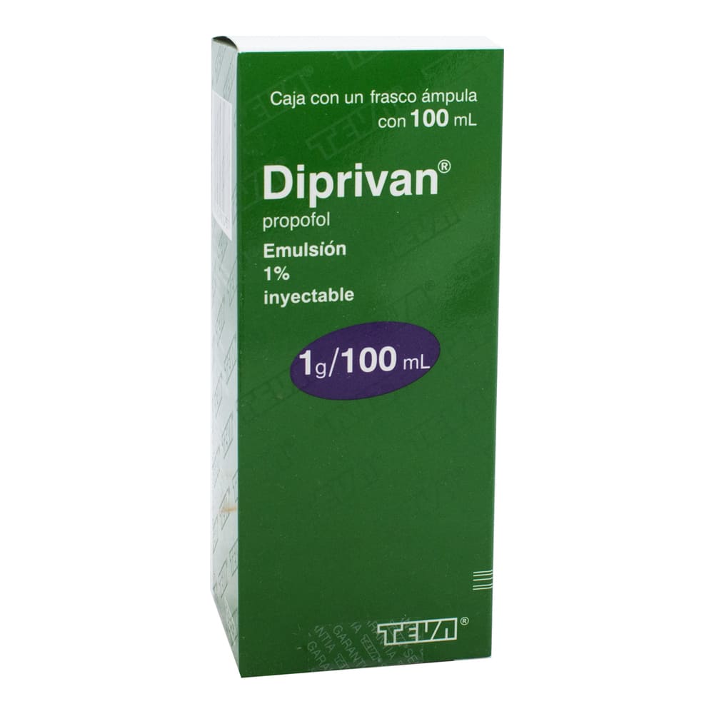 Diprivan 1 G Inyectable 100 Ml – Farmacia Coyoacán