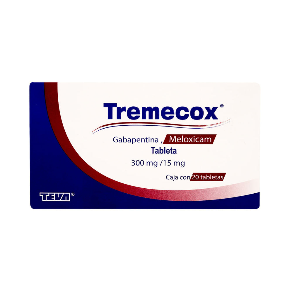 Tremecox 300/15 Mg 20 Tabletas – Farmacia Coyoacán