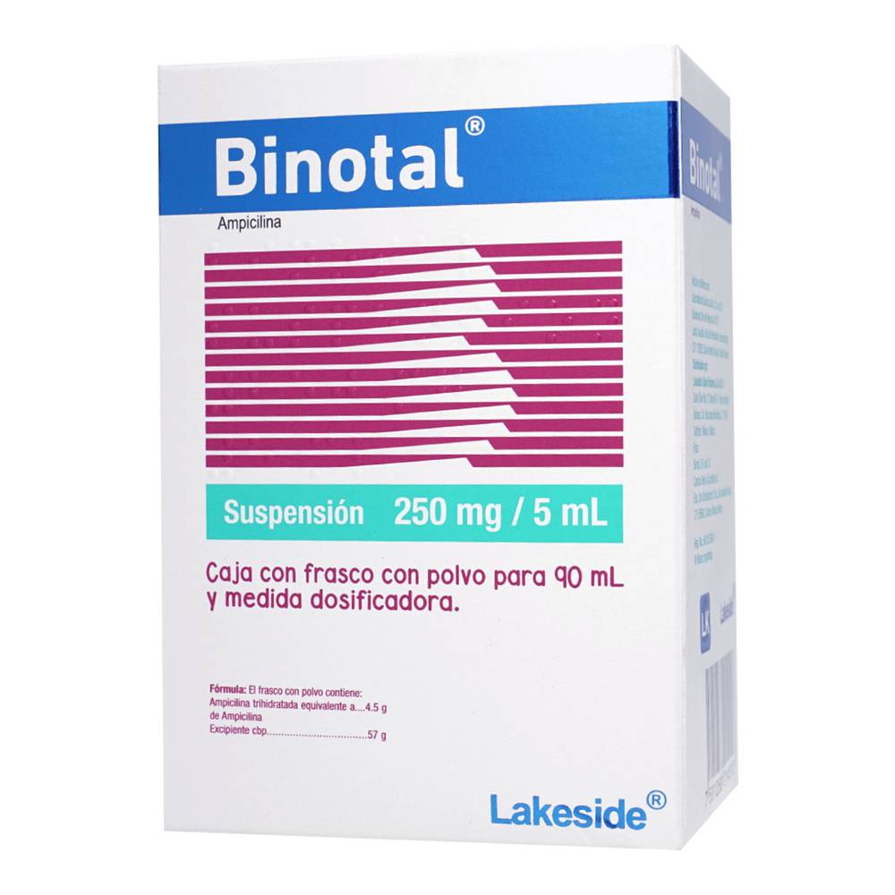 Binotal 250 Mg 90 Ml Suspensión – Farmacia Coyoacán
