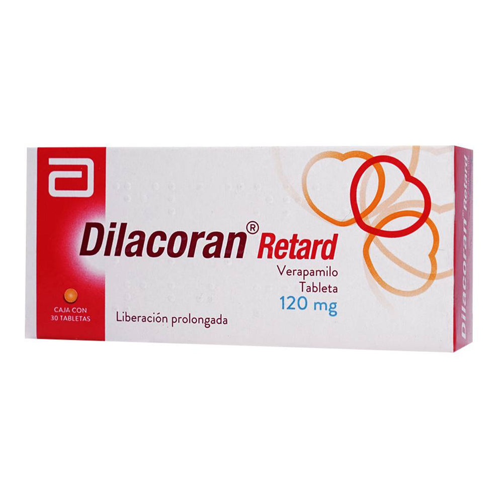 Dilacoran Retard 120 Mg 30 Tabletas – Farmacia Coyoacán