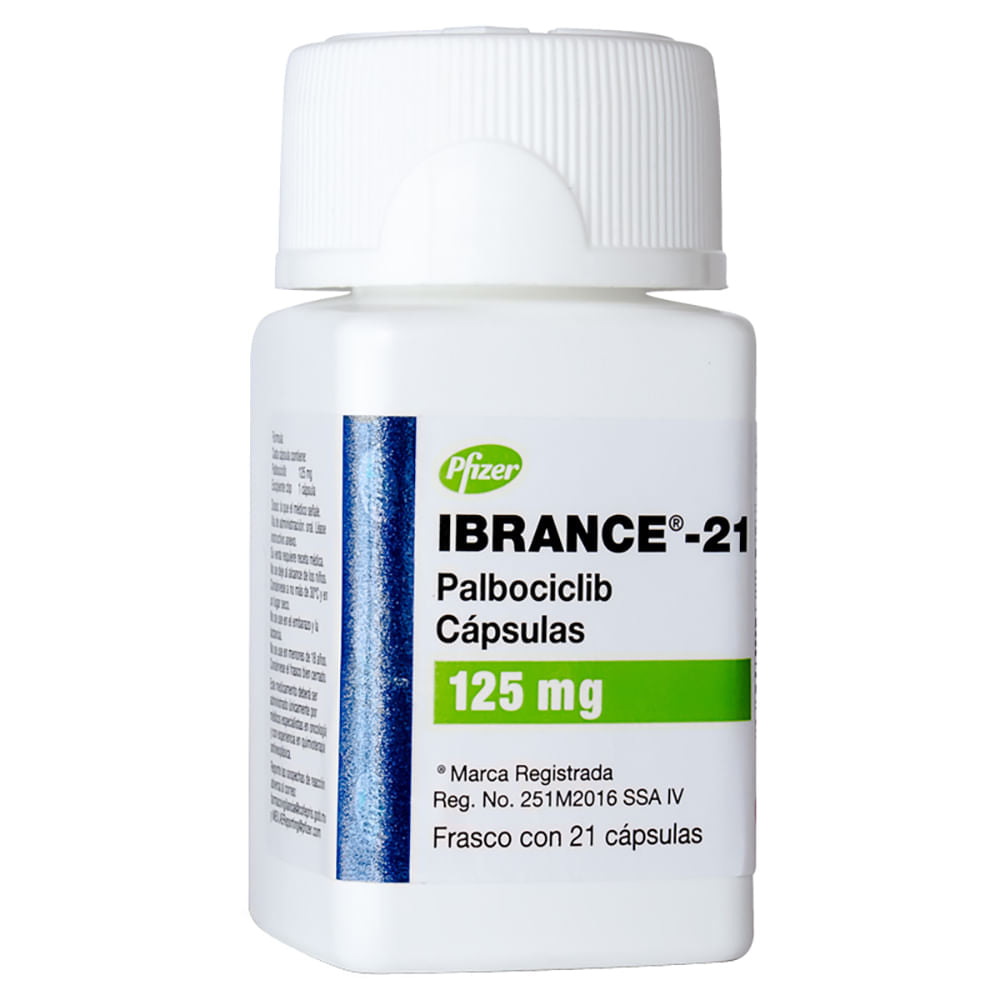 Ibrance 125 Mg 21 Cápsulas – Farmacia Coyoacán