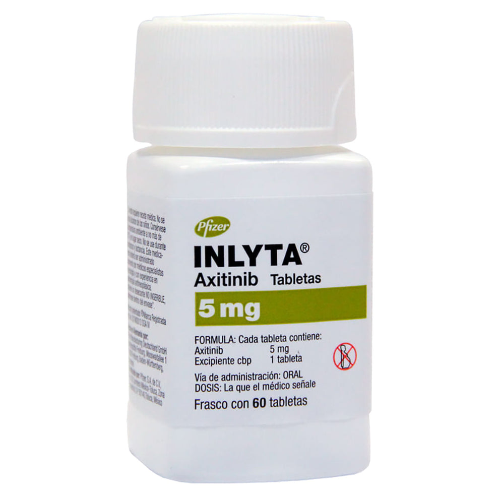Inlyta 5 Mg 60 Tabletas – Farmacia Coyoacán