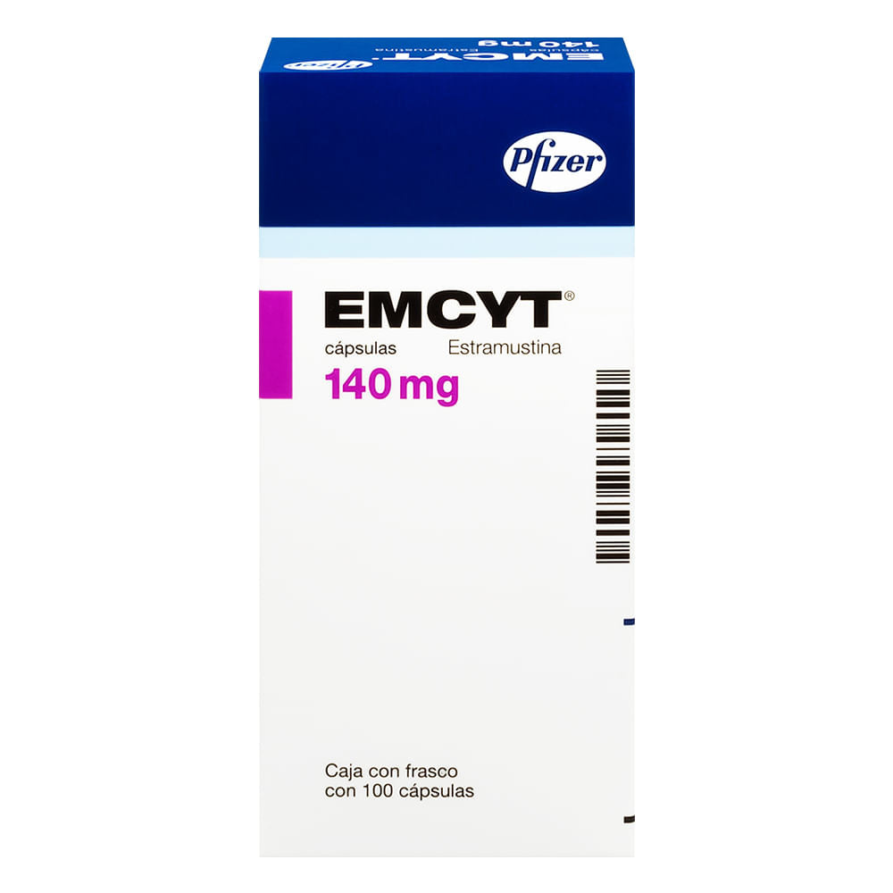 Emcyt 140 Mg 100 Cápsulas – Farmacia Coyoacán