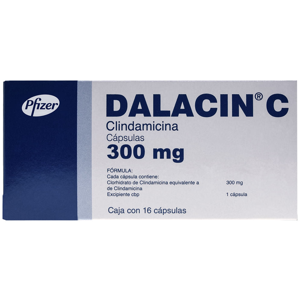 Dalacin C 300 Mg 16 Cápsulas – Farmacia Coyoacán