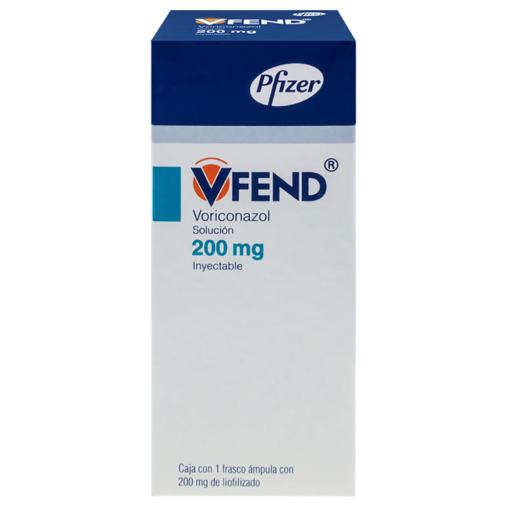 Vfend Solución Inyectable I.V. 200 Mg – Farmacia Coyoacán