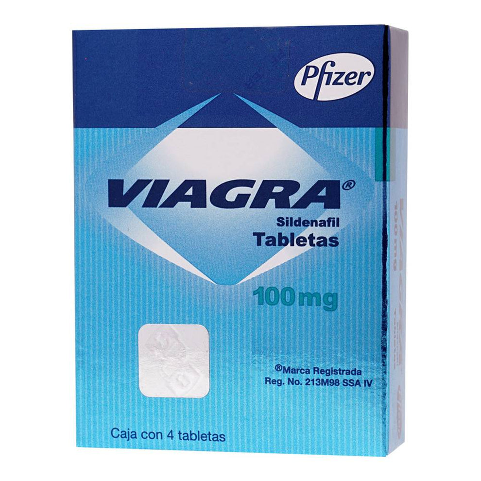 Viagra 100 Mg 4 Tabletas Recubiertas – Farmacia Coyoacán