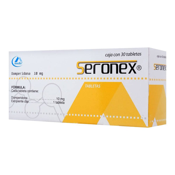 Seronex 10 Mg 30 Tabletas – Farmacia Coyoacán