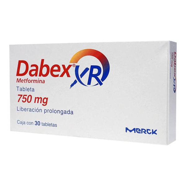 Dabex Xr 750 Mg 30 Tabletas – Farmacia Coyoacán