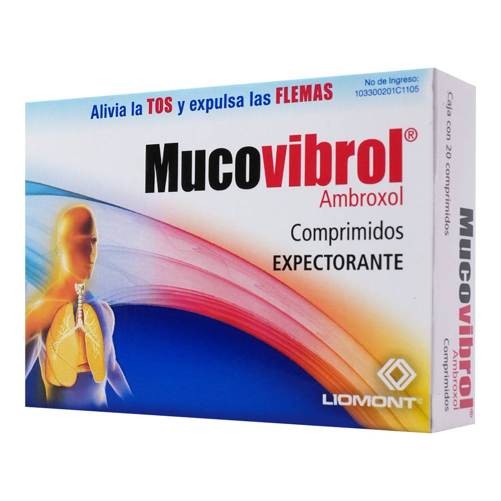Mucovibrol 30 Mg 20 Comprimidos – Farmacia Coyoacán