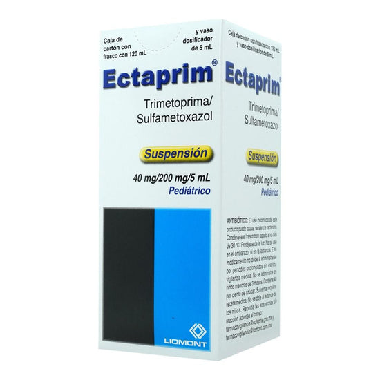 Ectaprim 800/4000 Mg Suspensión 120 Ml – Farmacia Coyoacán