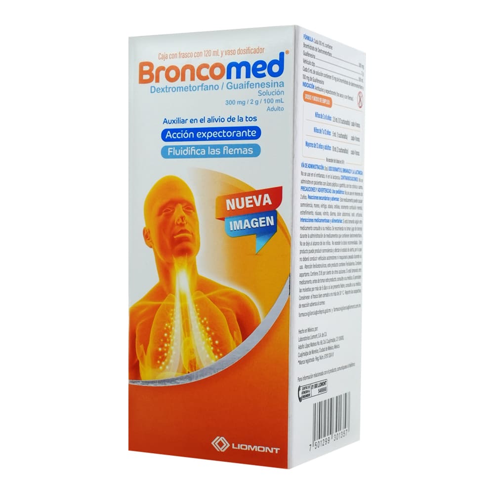 Broncomed Solución 120 Ml – Farmacia Coyoacán