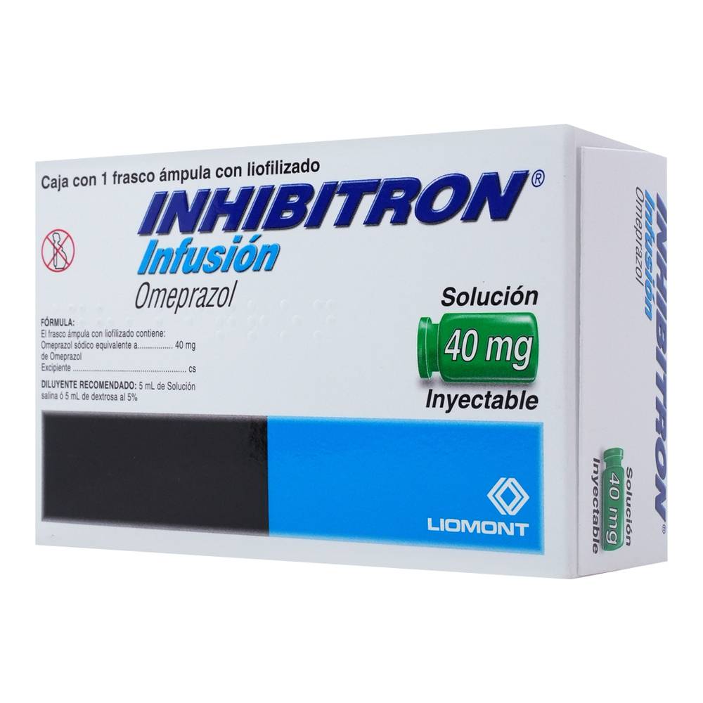 Inhibitron Infusión 40 Mg Frasco Ámpula – Farmacia Coyoacán