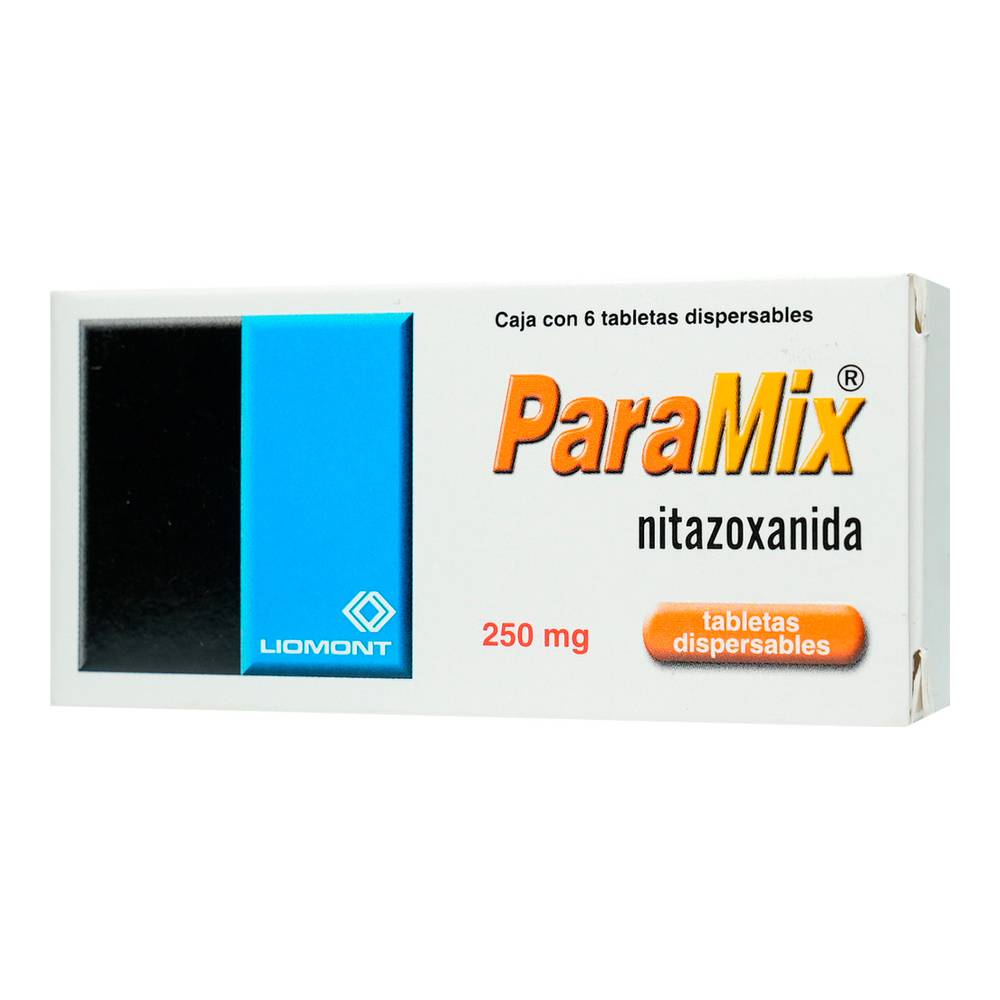 Paramix Dispersables 250 Mg 6 Tabletas – Farmacia Coyoacán