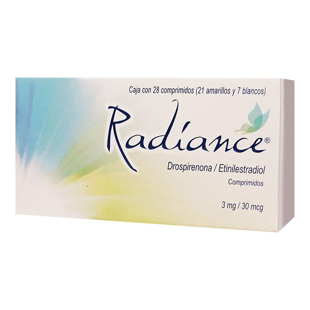 Radiance 3 Mg/30 Mcg 28 Comprimidos – Farmacia Coyoacán
