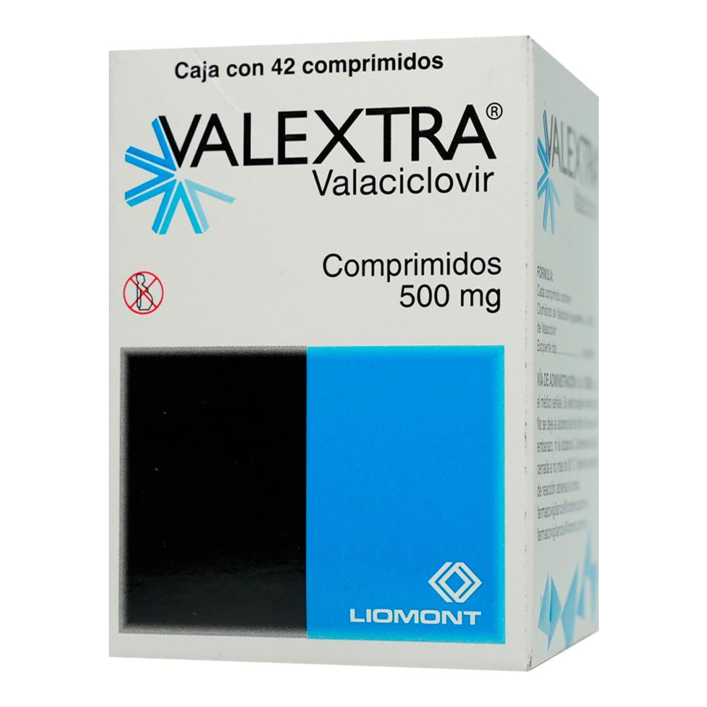 Valextra 500 Mg 42 Comprimidos – Farmacia Coyoacán
