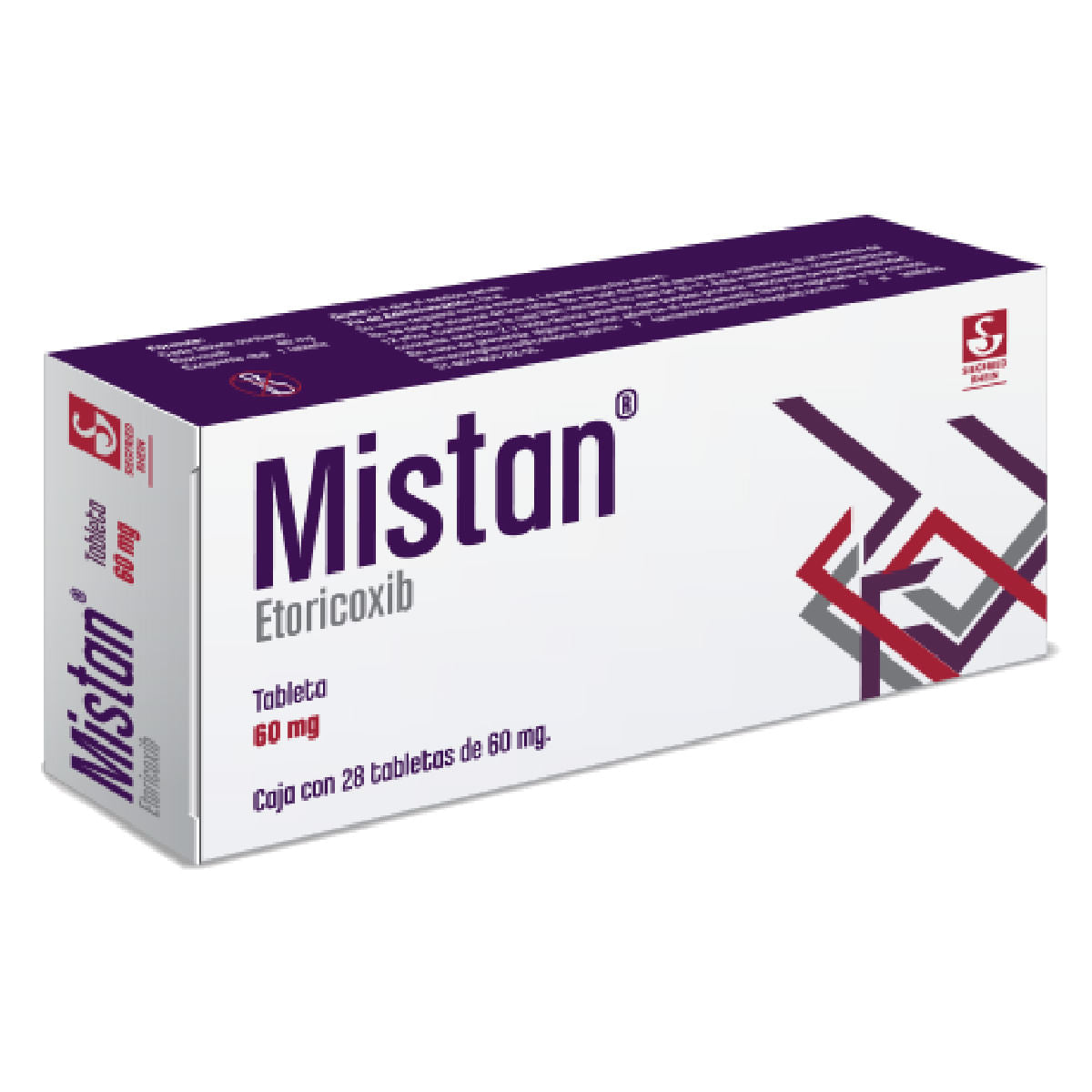Mistan 60 Mg 28 Tabletas – Farmacia Coyoacán