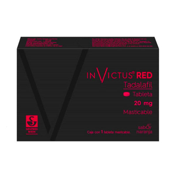 Invictus Red 20 Mg 1 Tabletas – Farmacia Coyoacán